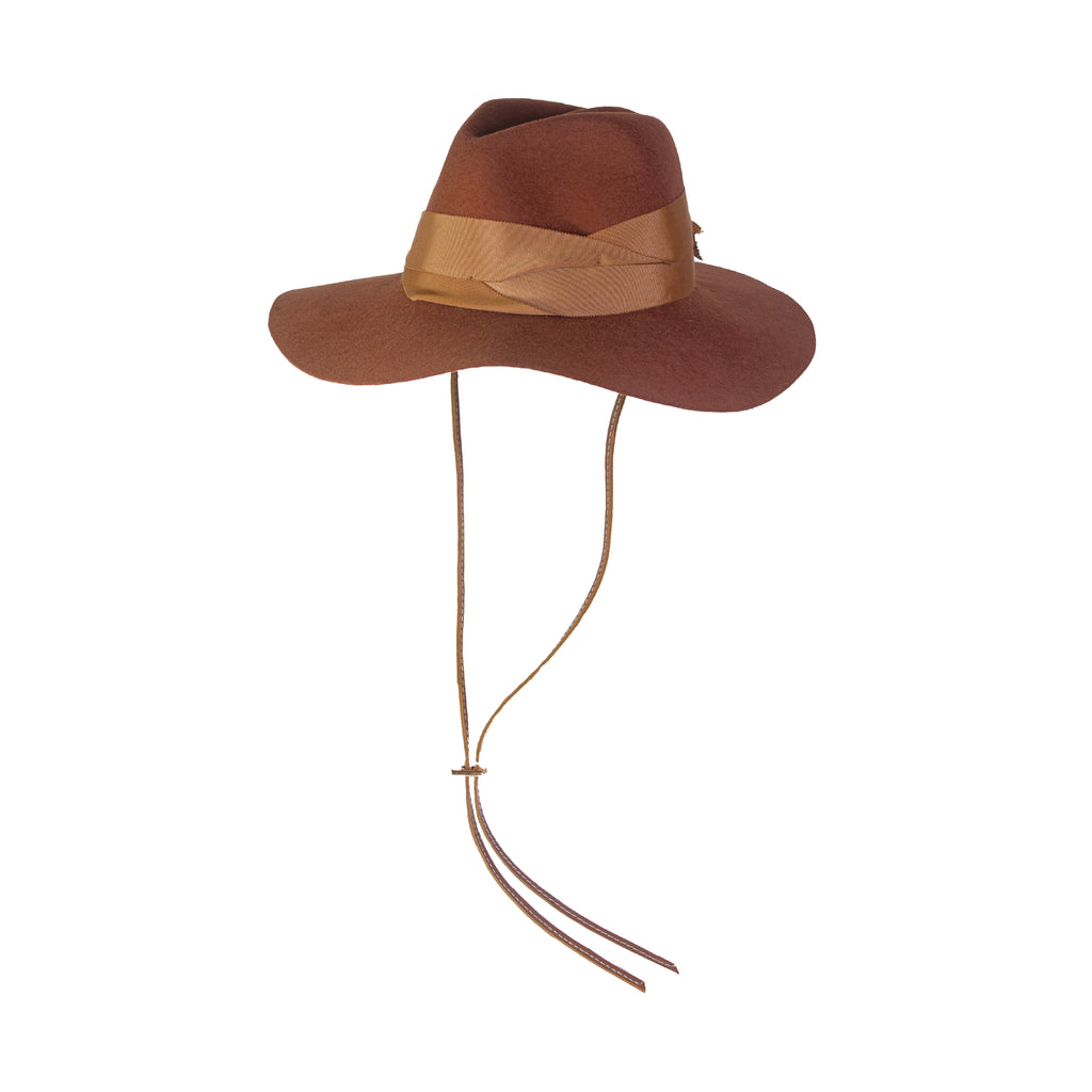 Classic Long Brim Felted Hat – Sensi Studio