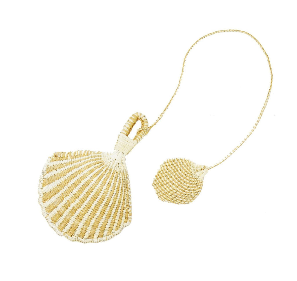 Maxi and Mini Straw Seashells Charm – Sensi Studio
